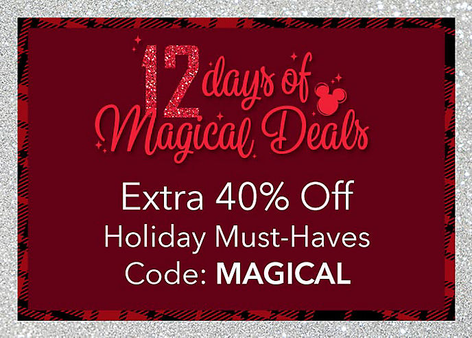 shopDisney Celebrates 12 Days of Magical Deals