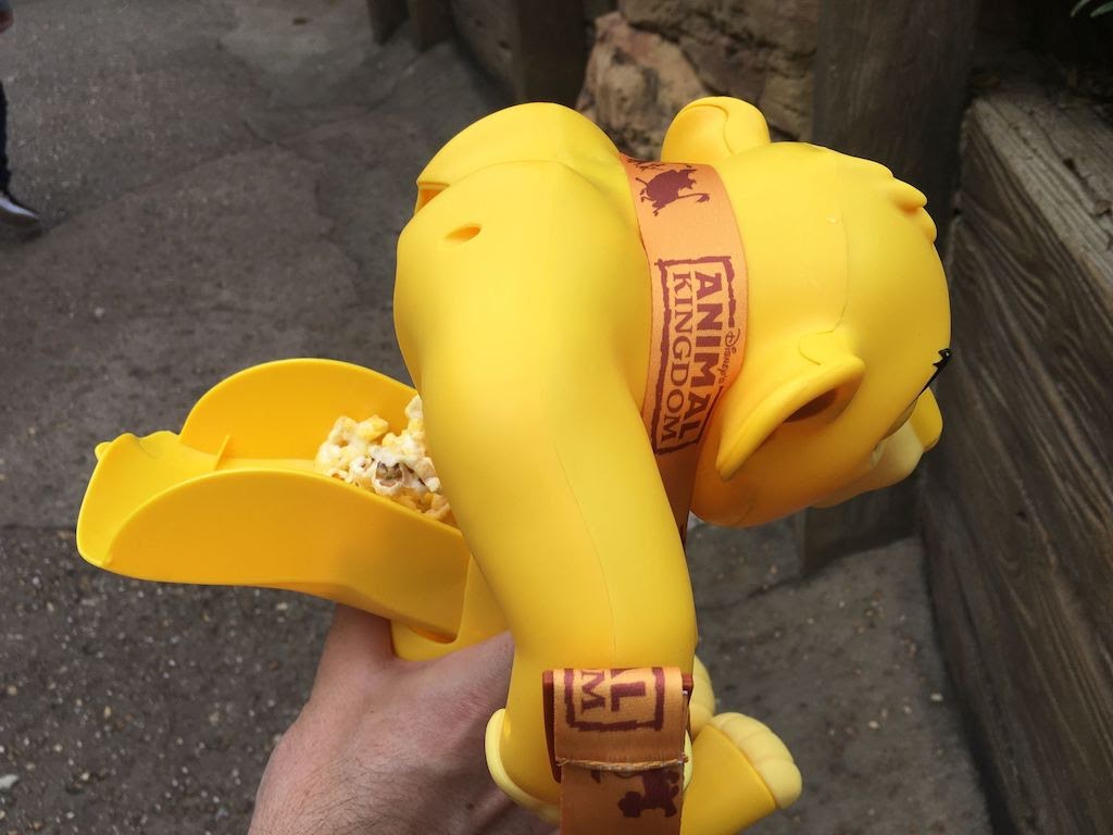 Baby Simba Specialty Popcorn Bucket Joins the Pride at Disney's Animal ...