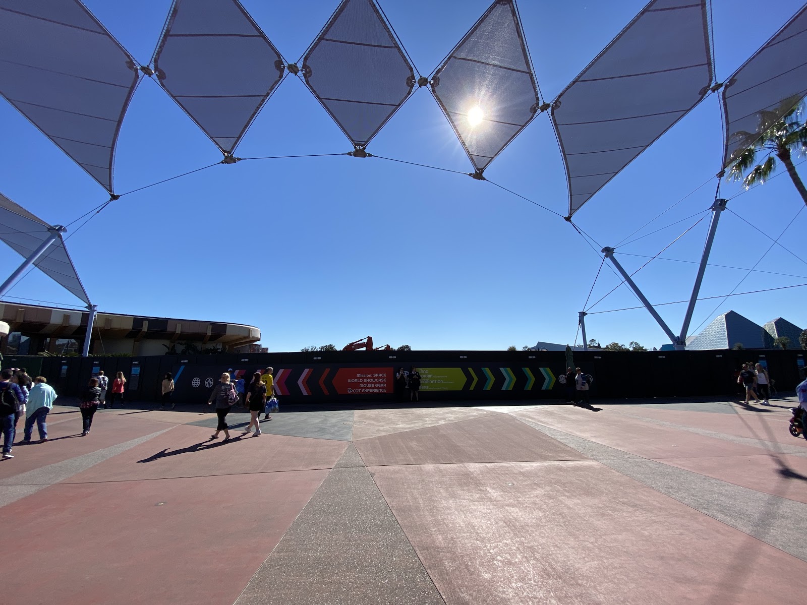 Epcot Future World Construction Photo Update