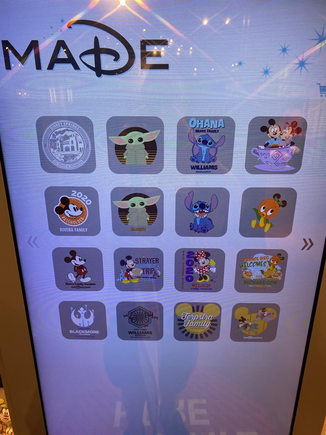 Disney Parks Introduce MADE, New Way to Customize Disney Merchandise ...