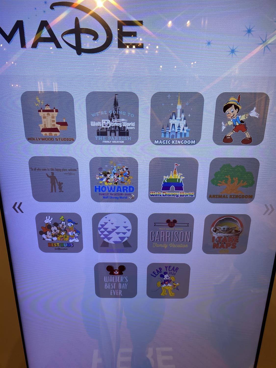 Disney Parks Introduce MADE, New Way to Customize Disney Merchandise ...