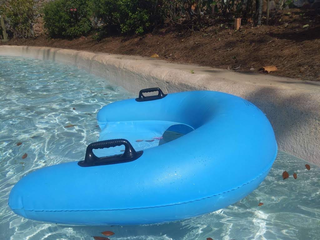 Half Circle Inner Tubes Make a Splash at Blizzard Beach