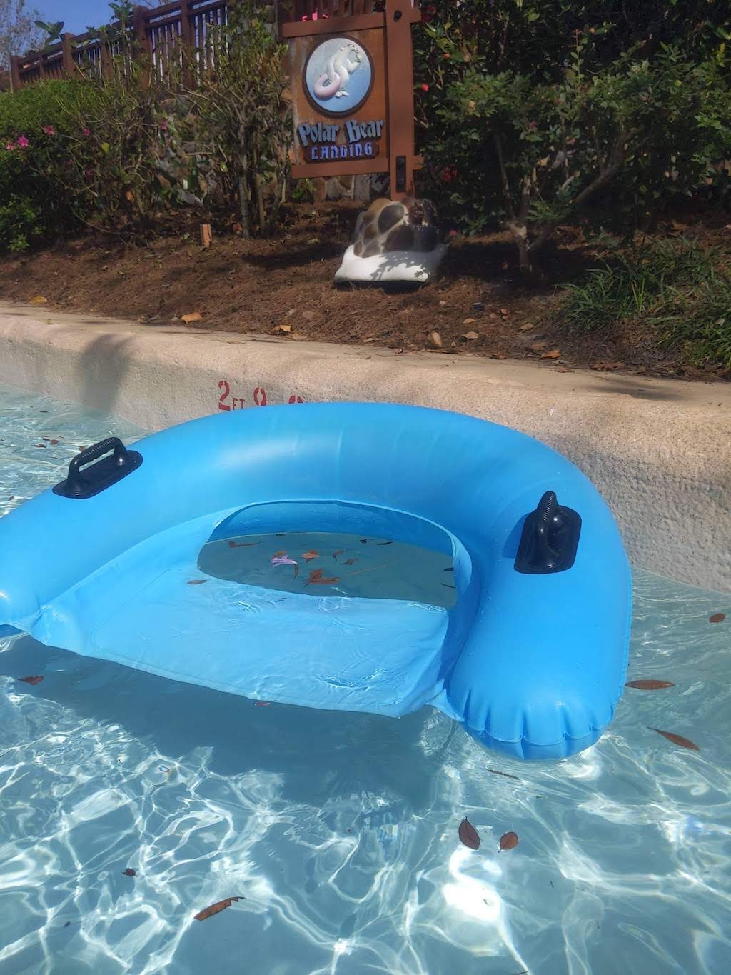 Half Circle Inner Tubes Make a Splash at Blizzard Beach
