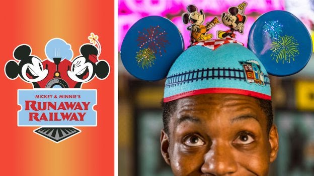 Mickey & Minnie’s Runaway Railway Ear Hat by Kevin Rafferty Joins the ...