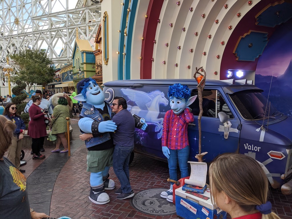 "Onward" Guinevere Van Pulls Into Disney's Art of Animation Resort ...