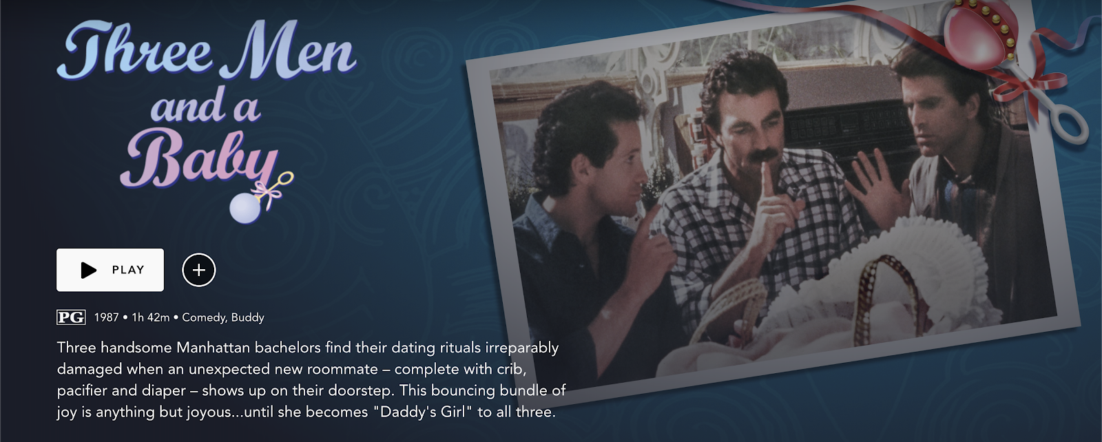 Three Men And A Diaper Baby