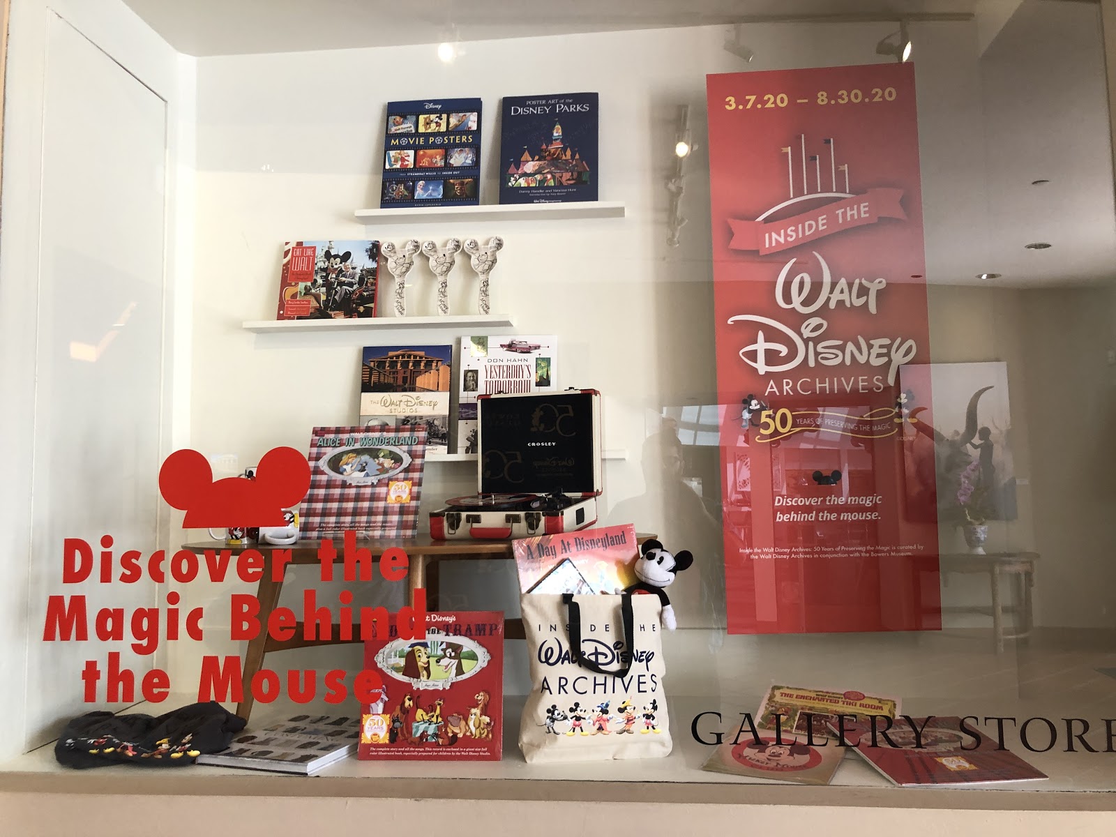 Video/Photos: "Inside the Walt Disney Archives" Exhibit Opens at Bowers ...