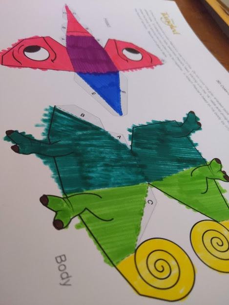 Finding Disney Fun at Home: Find Pascal with 3D Papercraft ...