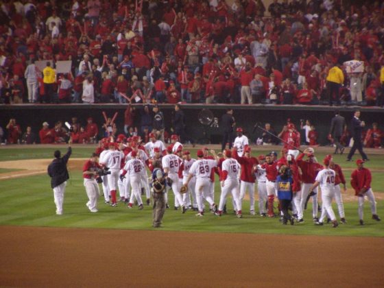 From the Archives: The 2002 Angels Prepare for Their Home World Series ...