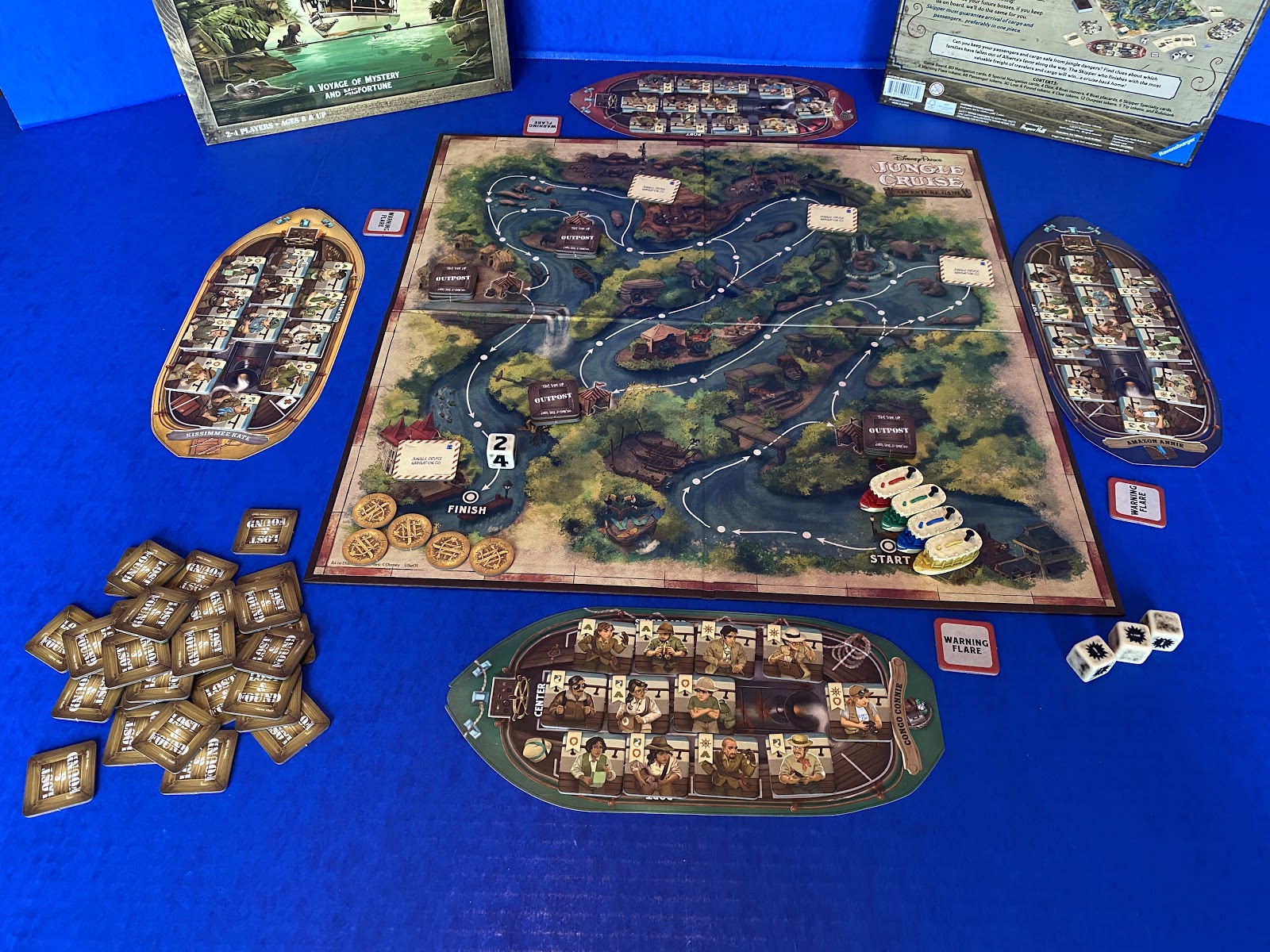 Board Game Review: Jungle Cruise: Adventure Game - LaughingPlace.com