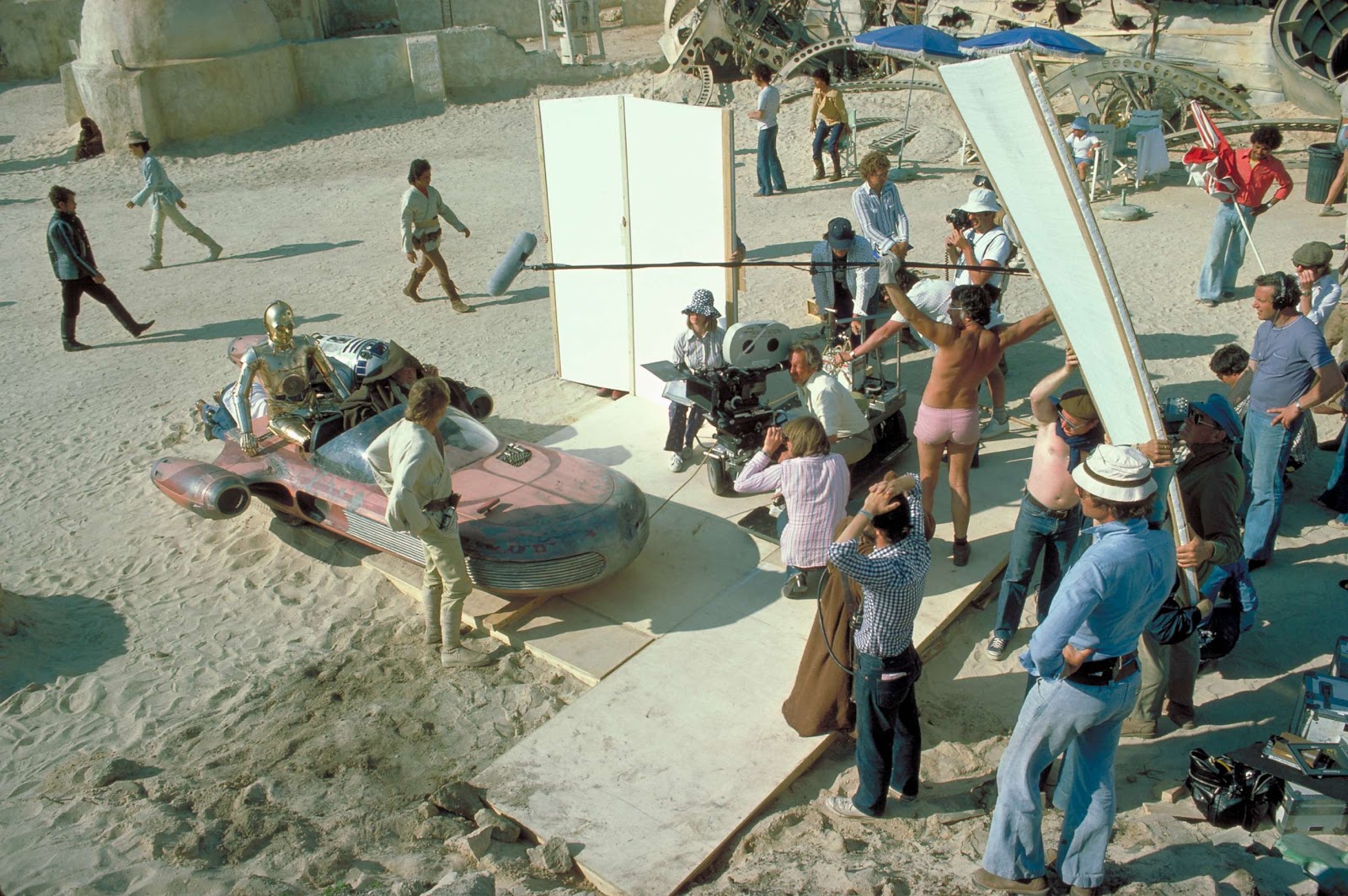 "Star Wars" Publicist Charles Lippincott and Boom Operator Ken ...