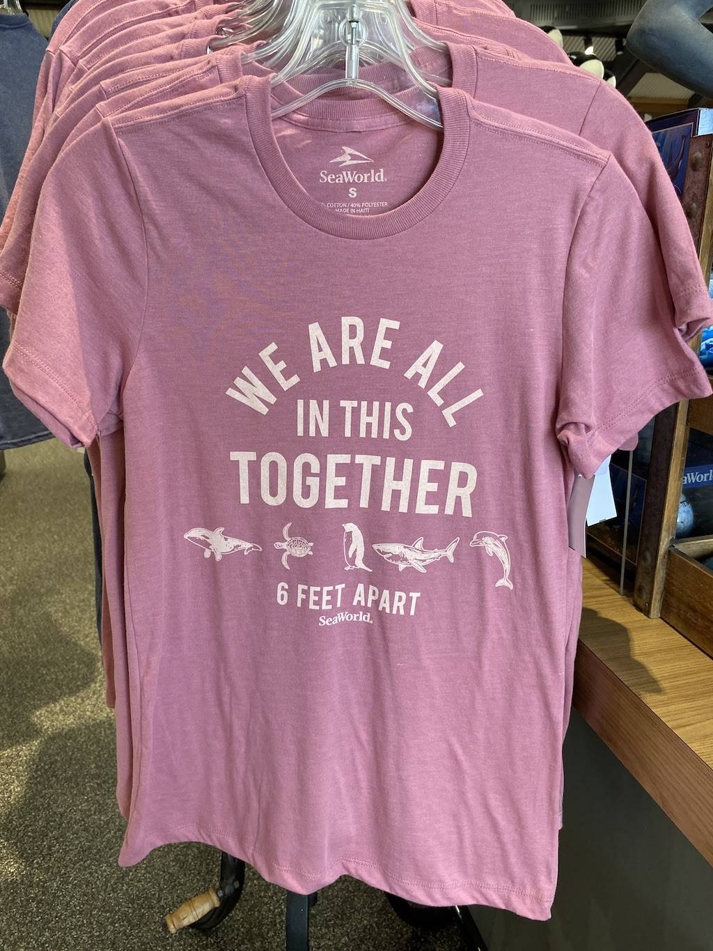 SeaWorld Orlando Debuts New Shirts as Park Reopens