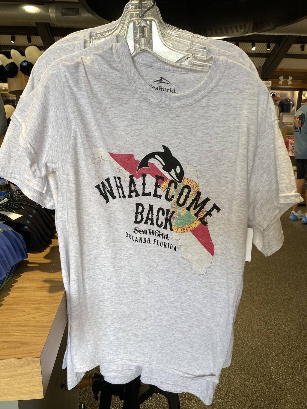 SeaWorld Orlando Debuts New Shirts as Park Reopens