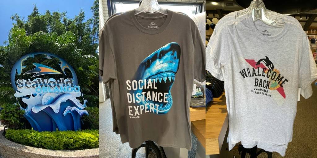 SeaWorld Orlando Debuts New Shirts as Park Reopens