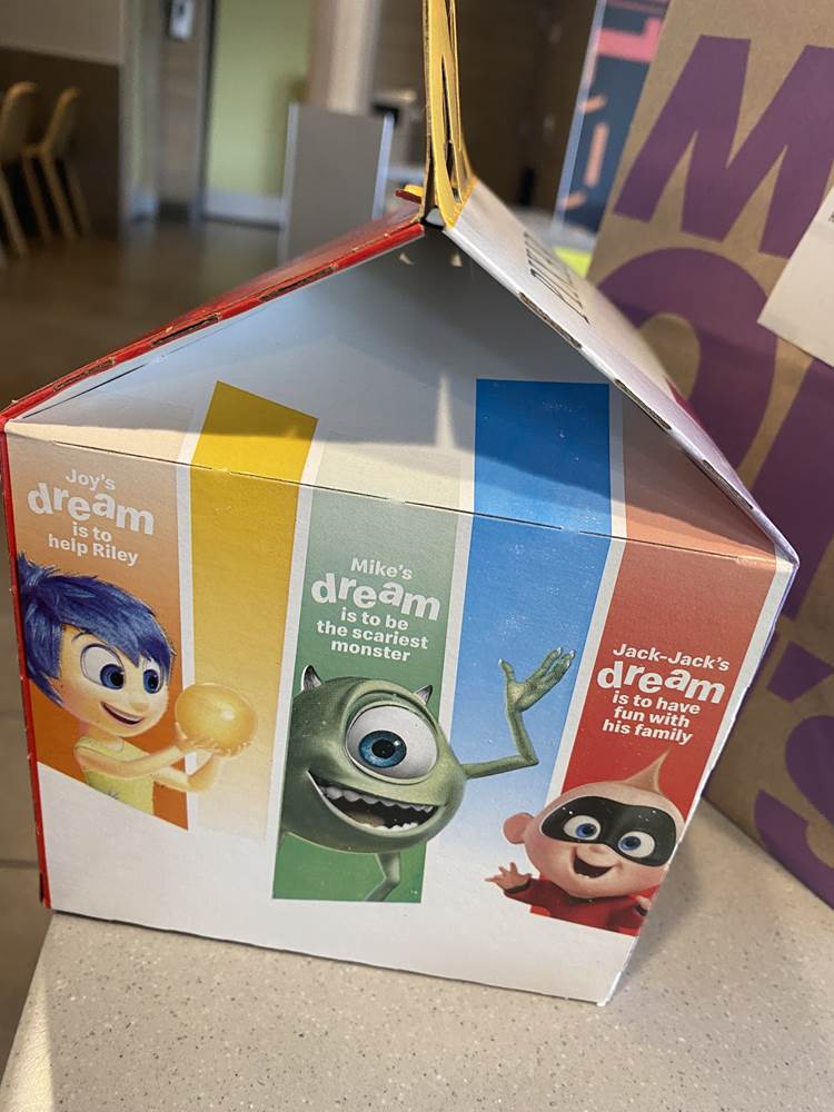 New Pixar Plush Hangable Toys Available in McDonald's Happy Meals ...