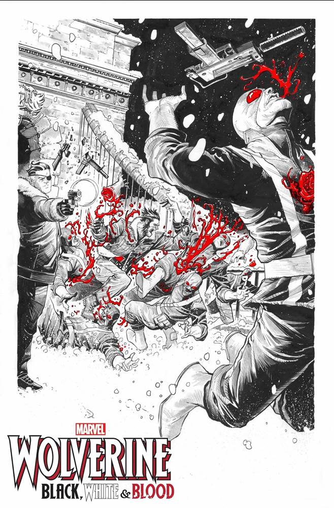 Marvel Gives First Look at "Wolverine: Black, White & Blood ...