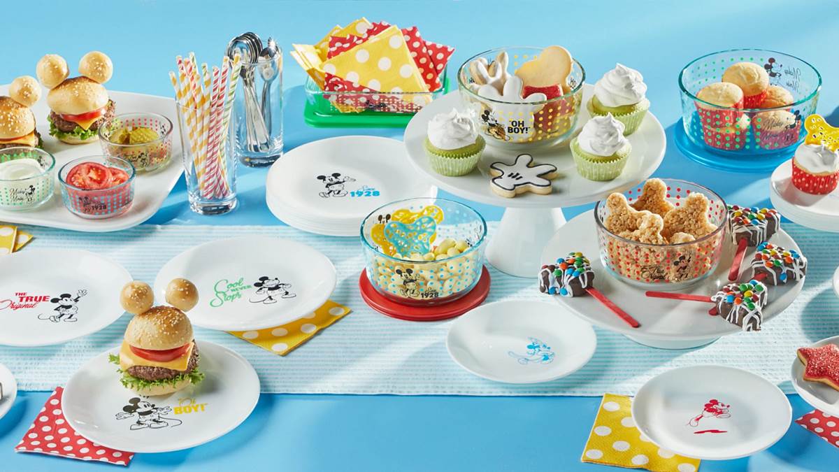 Corelle Dishware Releases Mickey Mouse Collection - LaughingPlace.com