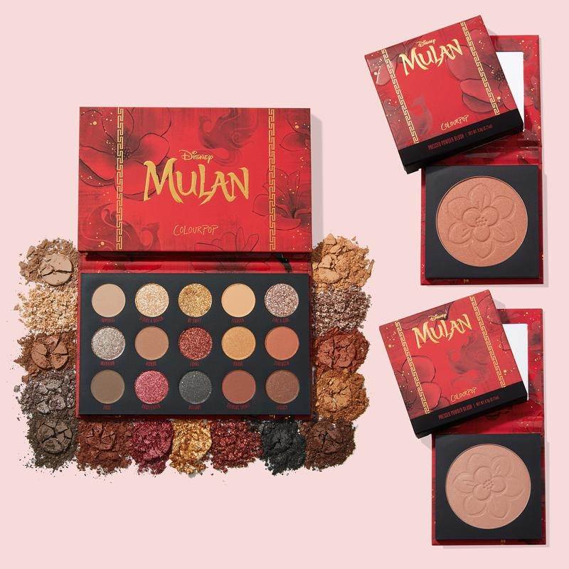 "Mulan" Collection by ColourPop Brings Out the Loyal Brave True Sides ...