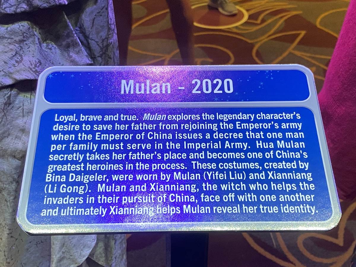 "Mulan" Preview Opens as Part of Walt Disney Presents at Disney's ...