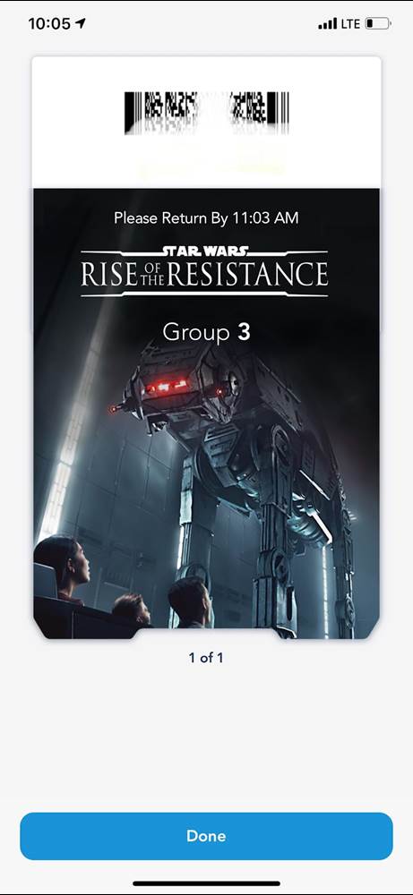 Star Wars: Rise of the Resistance at WDW Now Using Scannable Barcodes ...