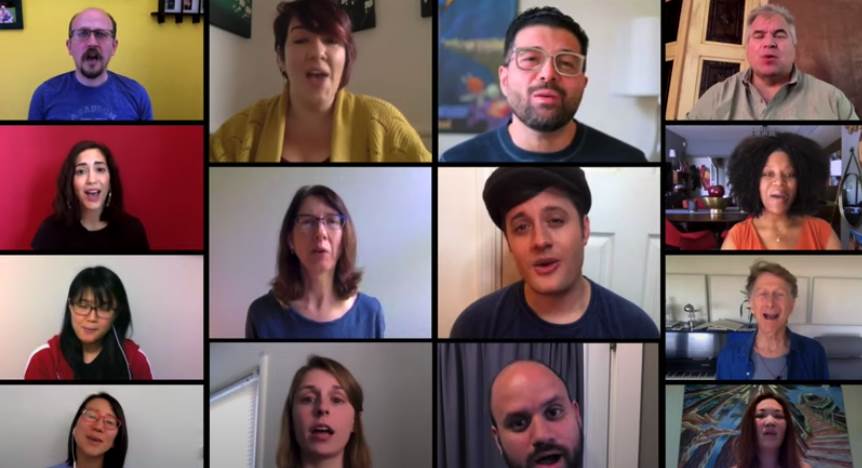 The Pixar Singers Share A Capella Performance of Original Song "All At ...