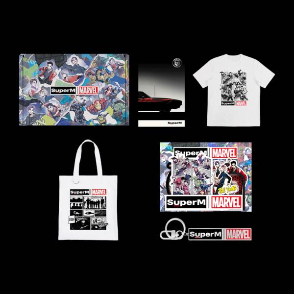 Marvel Teams Up with K-Pop Super Group for Limited Edition SuperM x ...