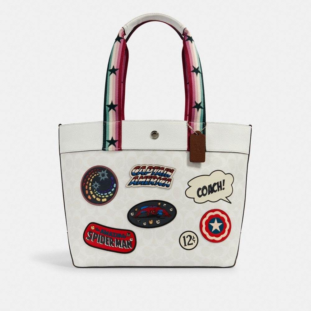 Swing Into Coach Outlet for Big Savings on Coach x Marvel Collection