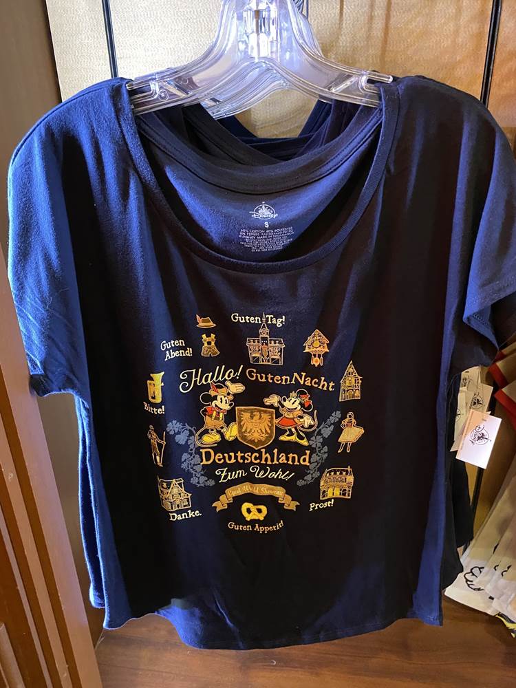 Guten Tag! New Germany Merchandise Debuts at EPCOT - LaughingPlace.com