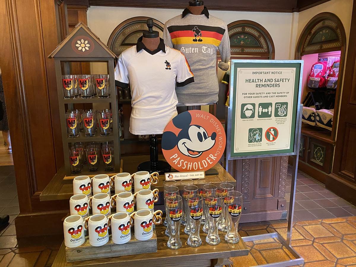 Guten Tag! New Germany Merchandise Debuts at EPCOT - LaughingPlace.com
