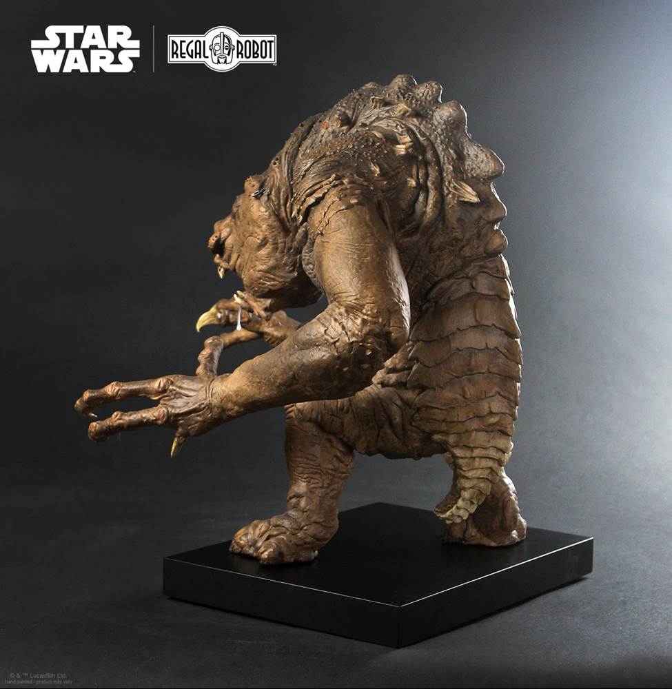 "Return of the Jedi" Full-Size Rancor Puppet Statue Replica and Rancor ...
