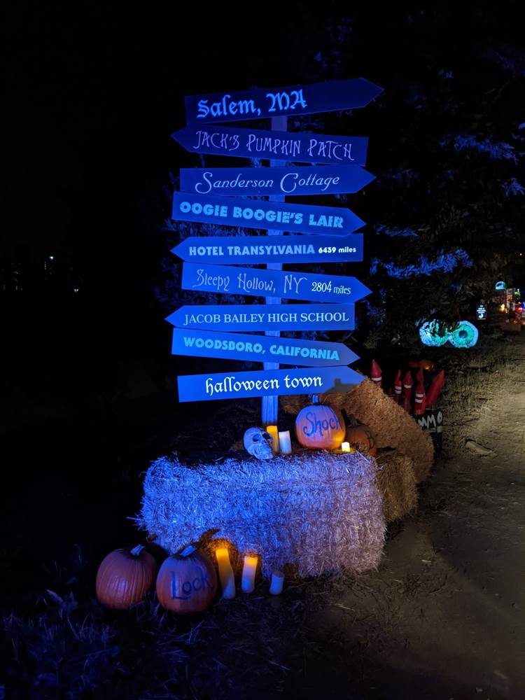 Video/Photos: Freeform Halloween Road Drive-Through Experience Opens in ...