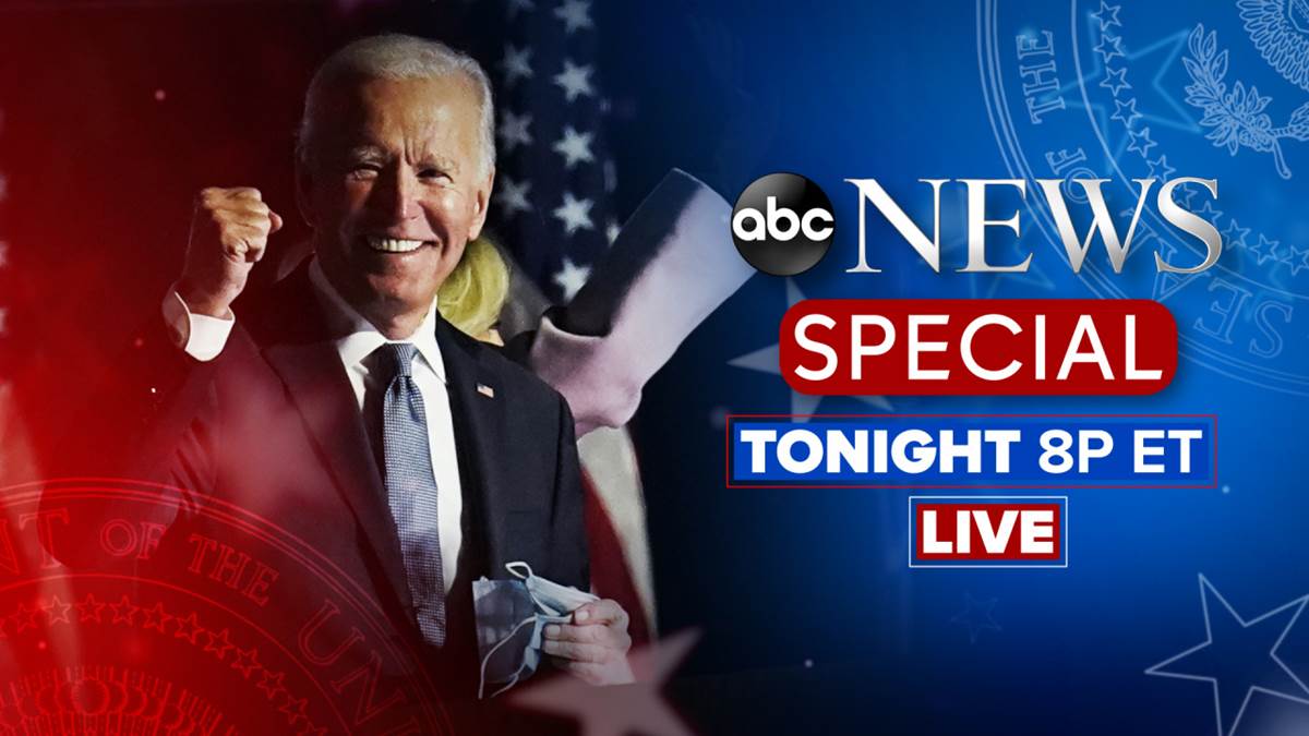 ABC News Announces Primetime Special with President-Elect Joe Biden and ...