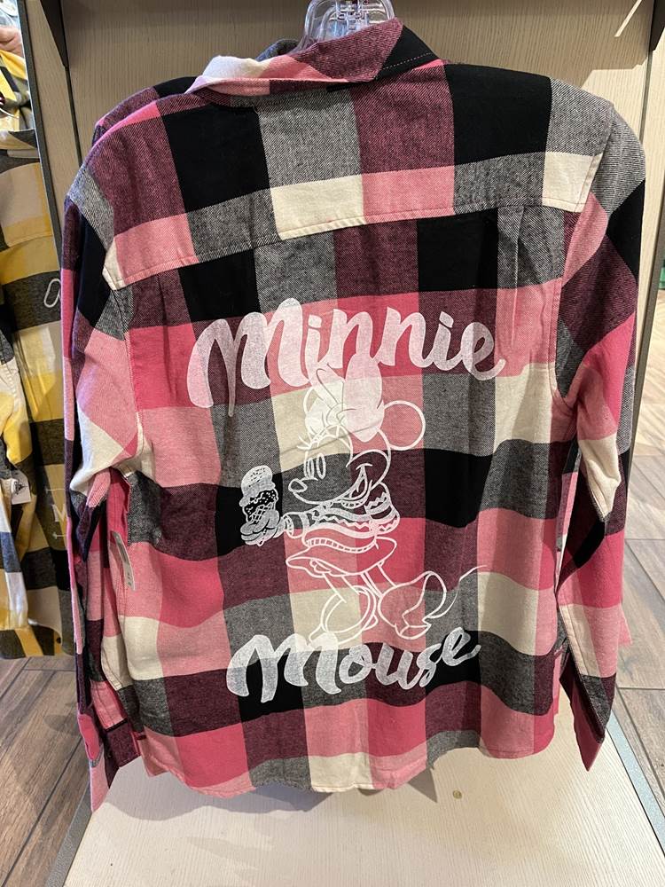 New Flannel Shirts Debut at Magic Kingdom and World of Disney at Disney ...