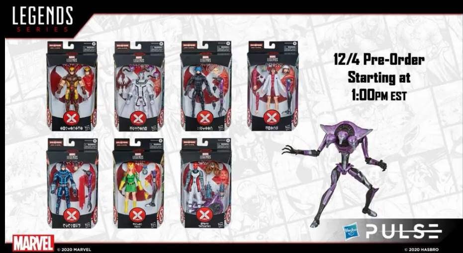 Complete "House of X" Wave of Marvel Legends Series Figures and More ...