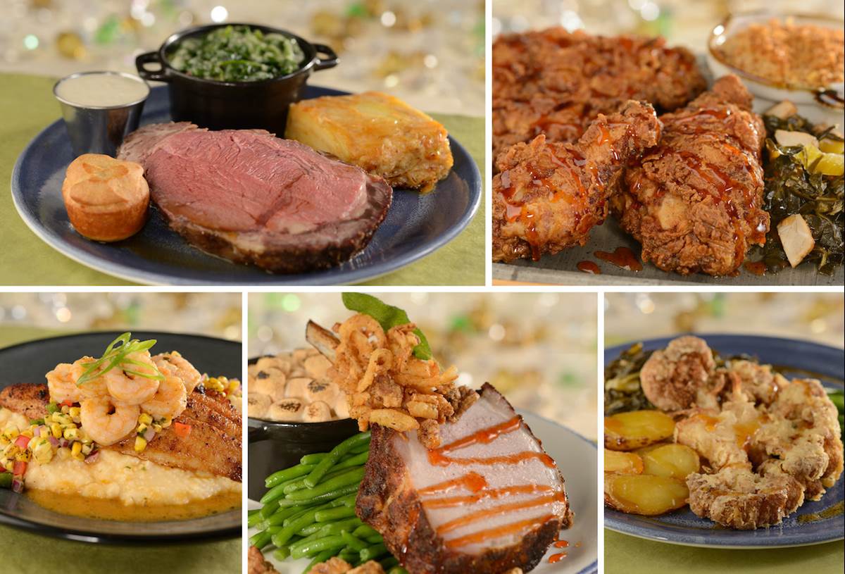 Disney Crystal Palace Dinner Menu