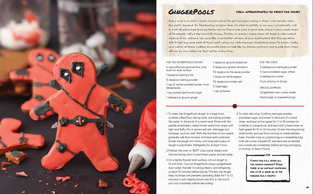Two Exclusive Advance Recipes from the "Cooking with Deadpool" Marvel ...