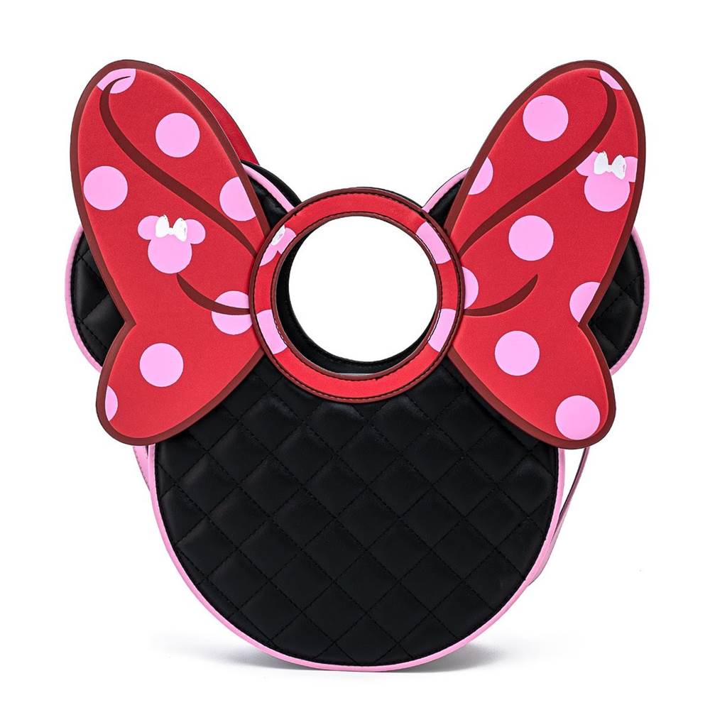 Rock the Dots With Loungefly's Pink and Red Minnie Mouse Bow Collection