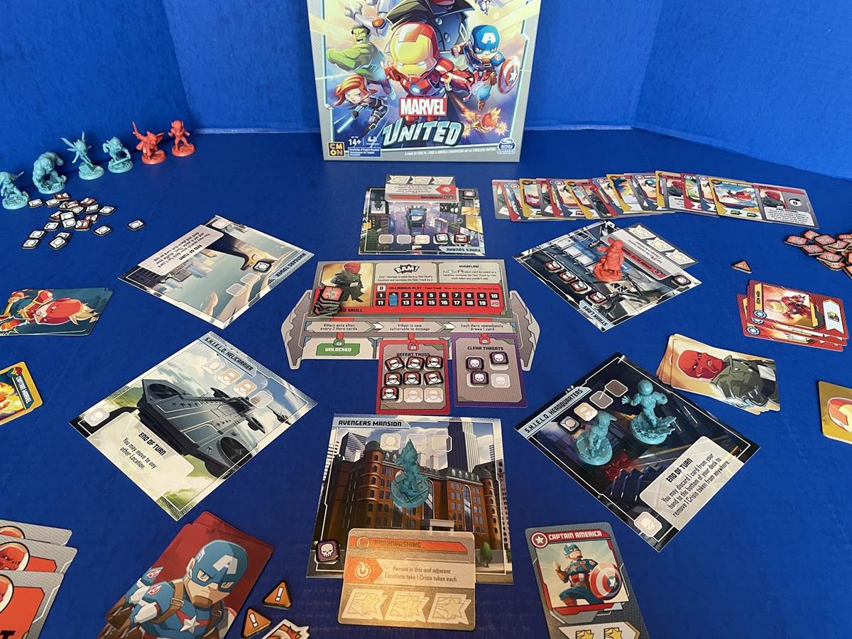 Game Review: "Marvel United" Assembles Players to Face Off Against ...