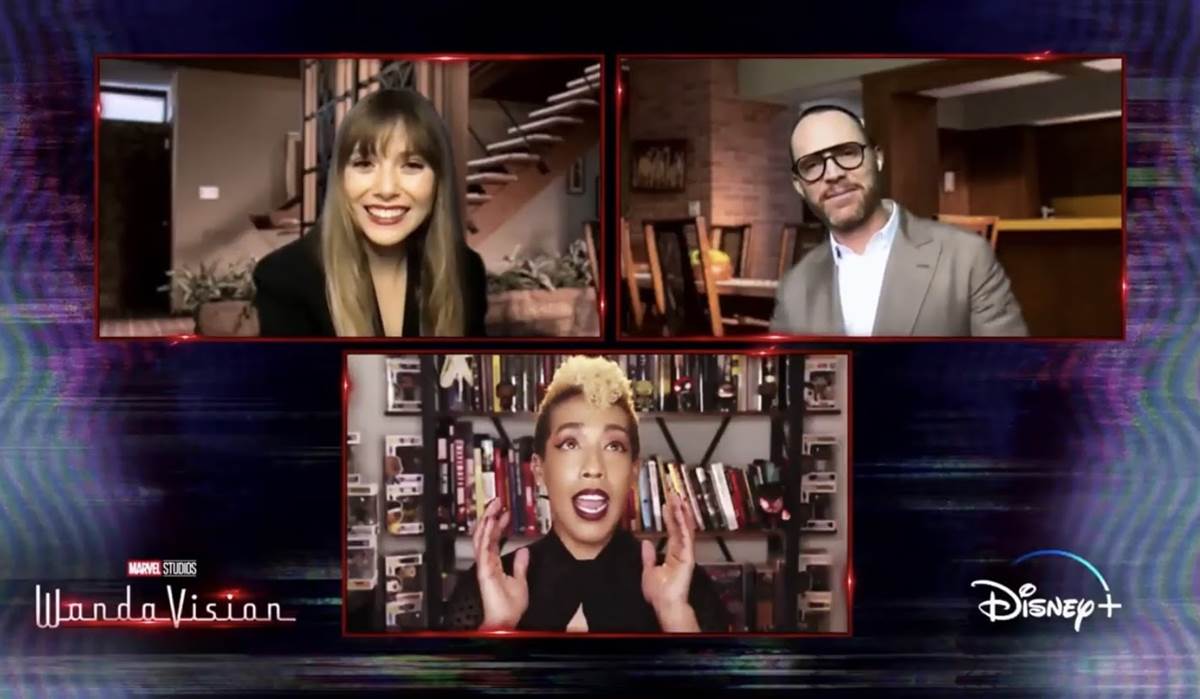 "WandaVision" Virtual Launch Event Recap - LaughingPlace.com