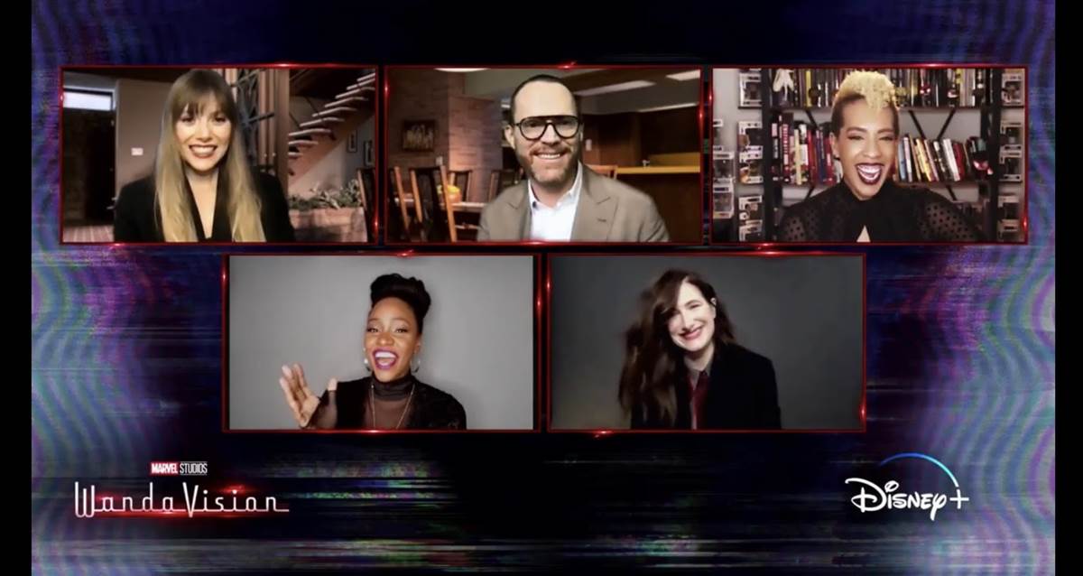 "WandaVision" Virtual Launch Event Recap - LaughingPlace.com