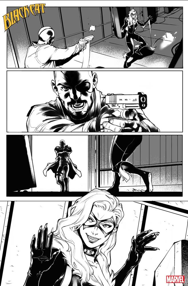 Marvel Teases “Black Cat #8” Cover by Pepe Larraz and 3 Pages of ...