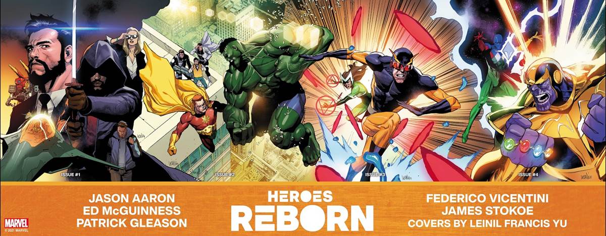 Marvel Shares Covers for Upcoming "Heroes Reborn" Series ...