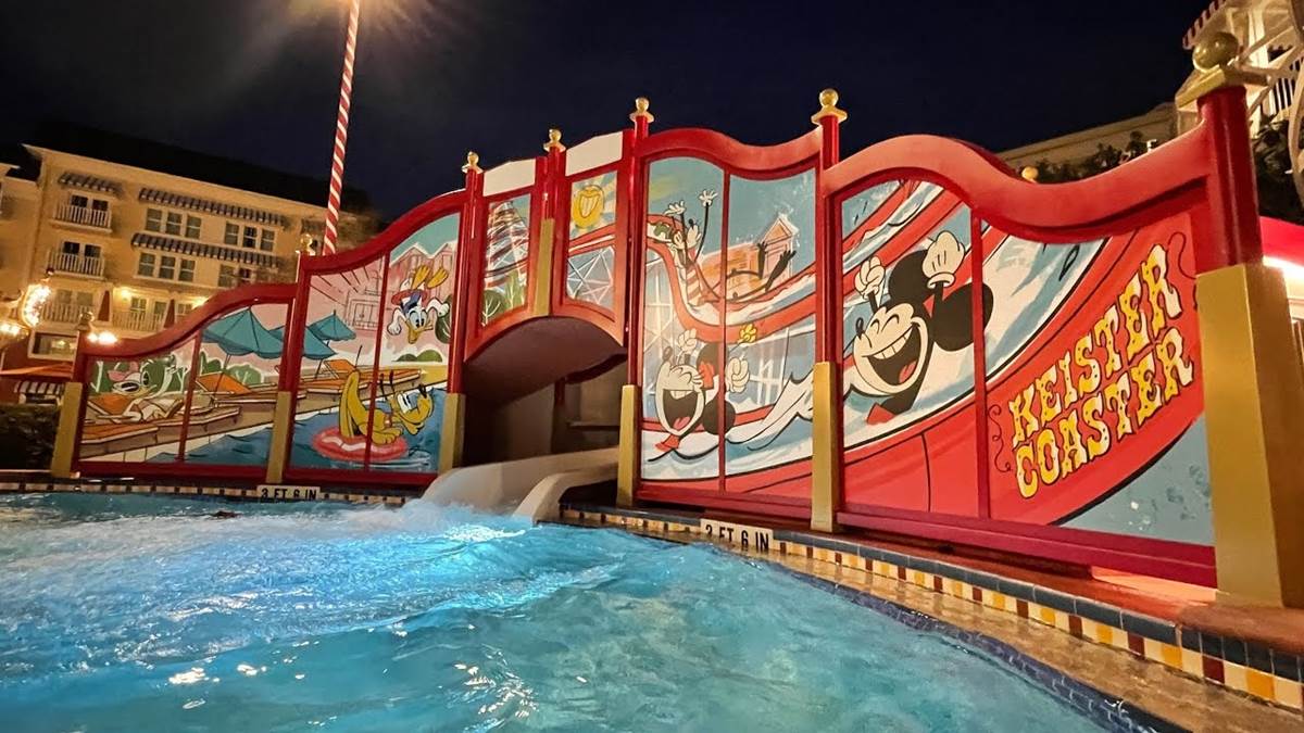 Take a Ride on the Newly-Themed Keister Coaster at Disney's Boardwalk ...