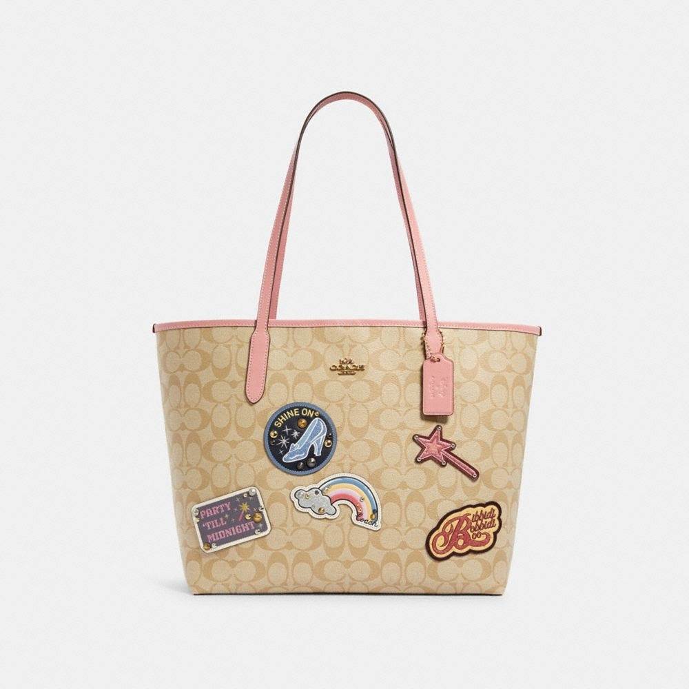 New Disney x Coach Designs Featuring Belle, Cinderella, and Tiana ...