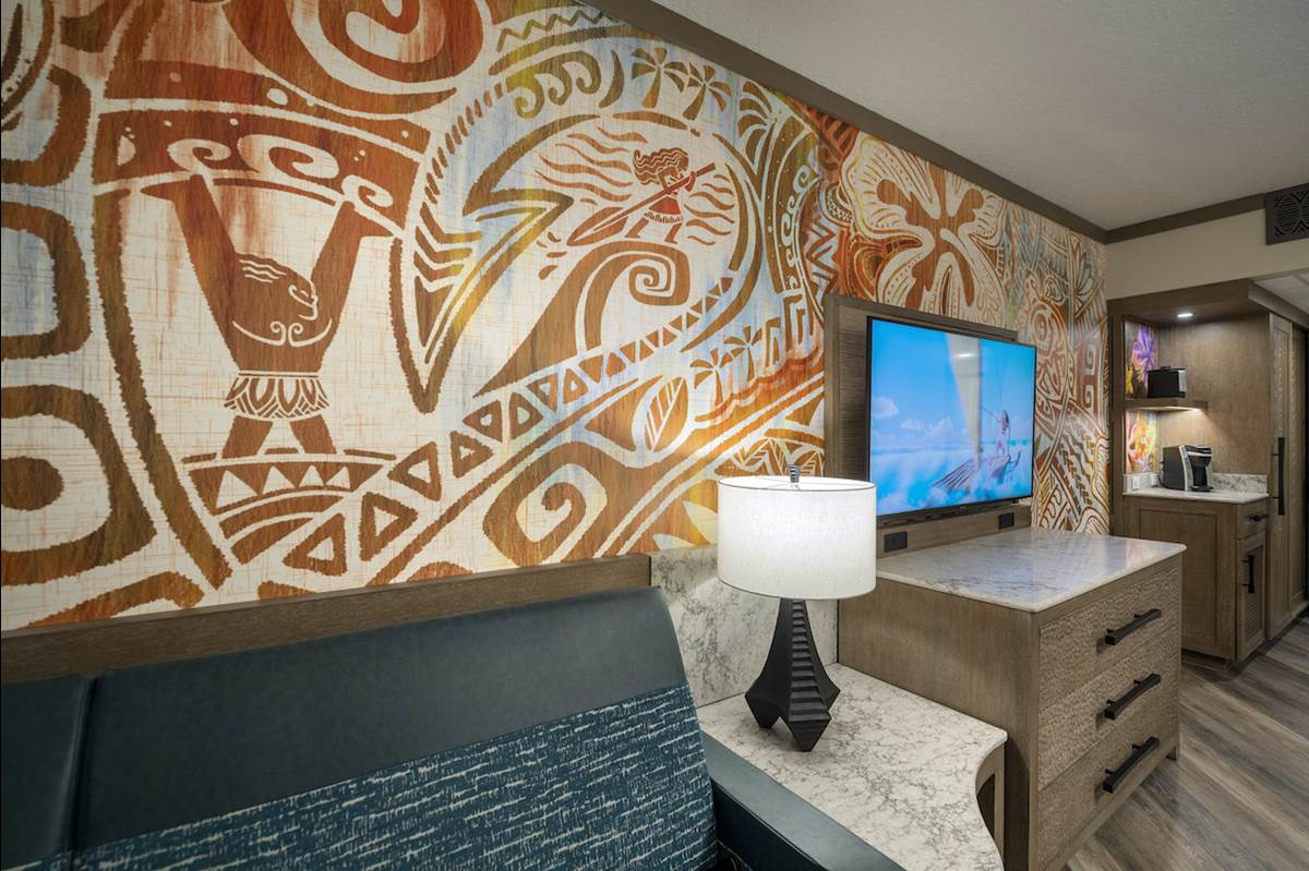First Look - Newly Reimagined Disney's Polynesian Village Resort Rooms ...