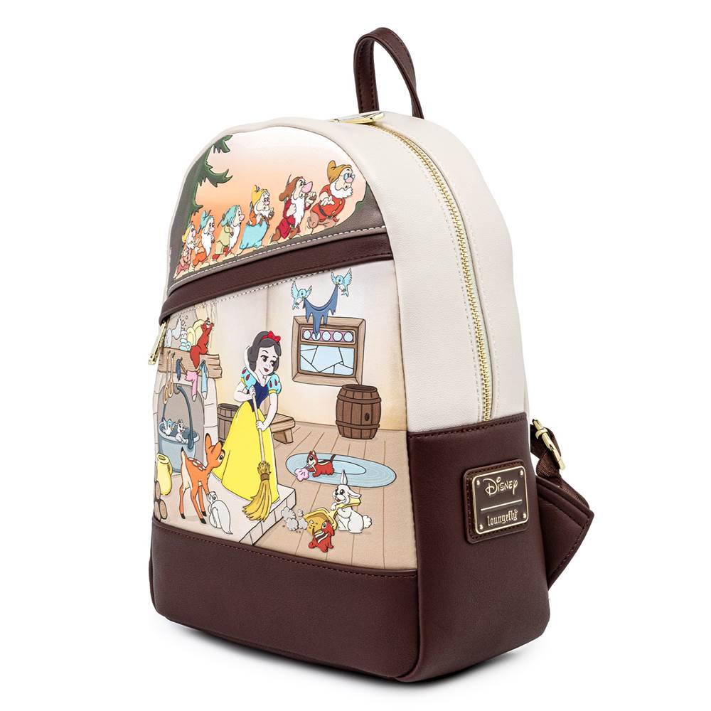 Loungefly to Release Snow White and Dopey Mini-Backpack and Wallet ...