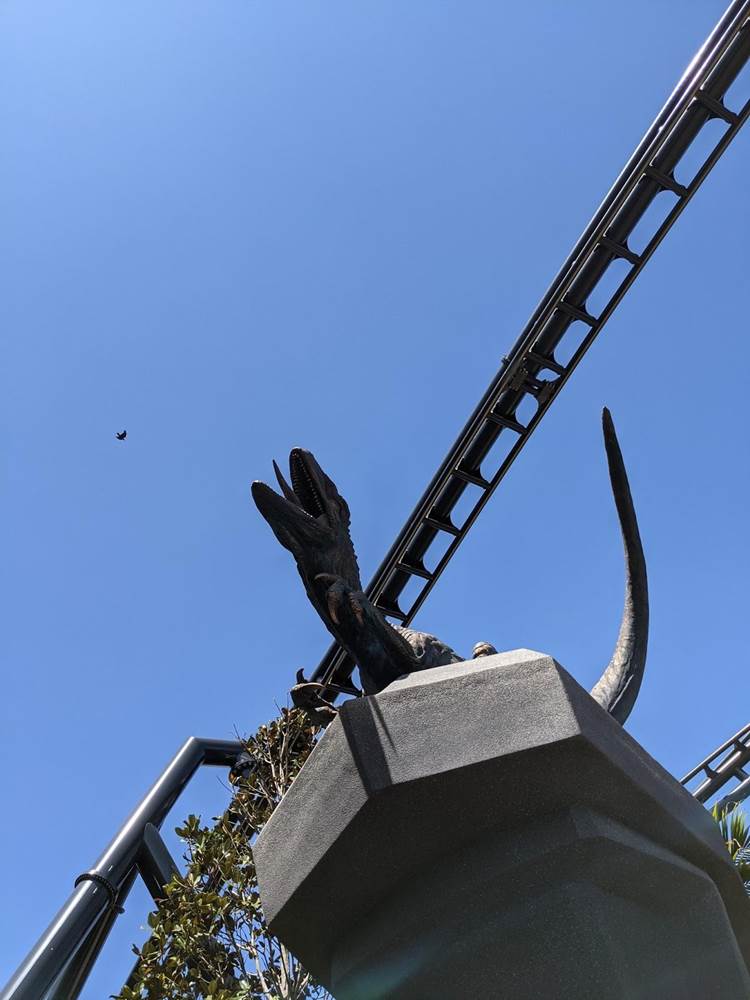 Jurassic World VelociCoaster Testing Continues at Universal's Islands ...