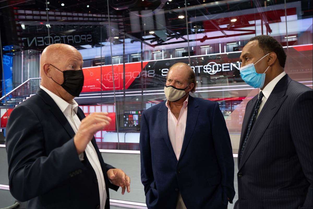 Bob Chapek Visits ESPN's Connecticut Campus - LaughingPlace.com