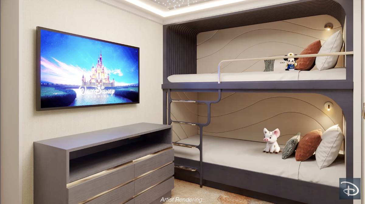 "Designing the Disney Wish" Shares a Look at the Staterooms and Suites ...