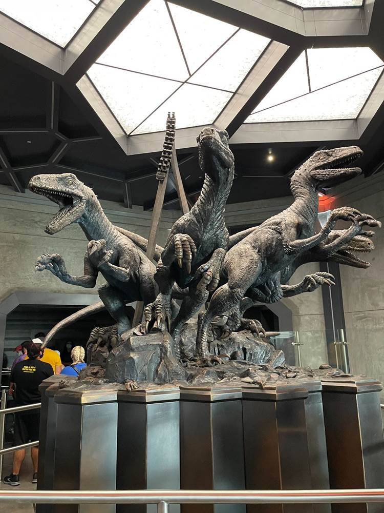 PHOTOS: Annual Passholder Previews of Jurassic World Velocicoaster ...